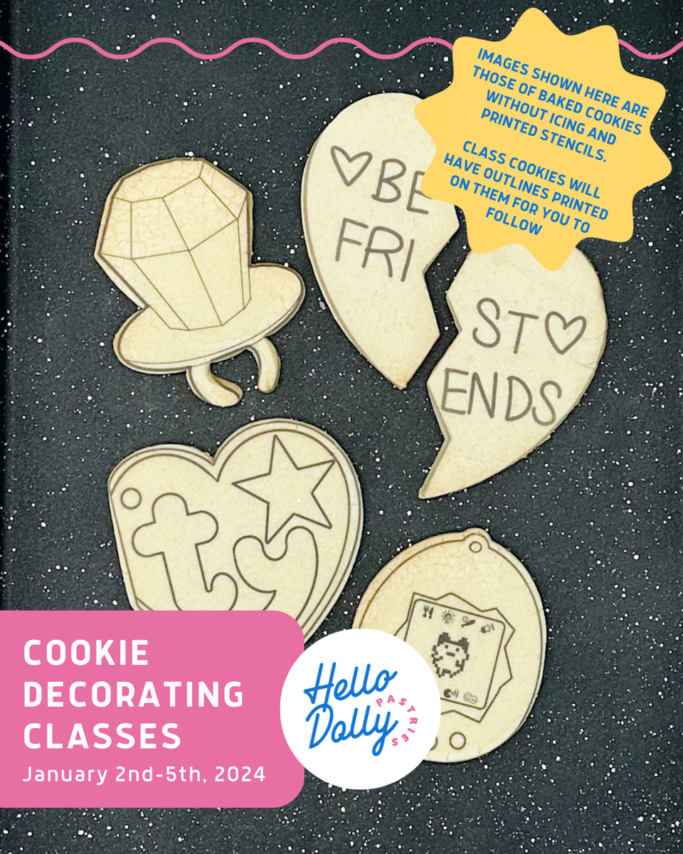 Cookie Classes – Hello Dolly Pastries